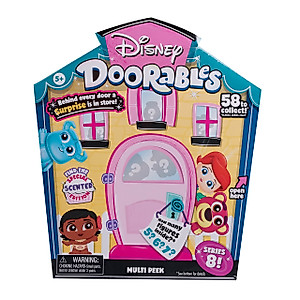 Disney Doorables Multi Peek, Series 8 Featuring Special Edition Scented Figures, Styles May Vary, Officially Licensed Kids Toys for Ages 5 Up by Just Play