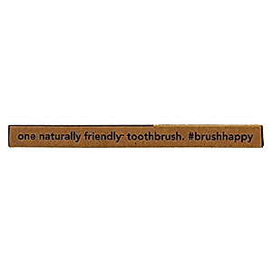 Hello BPA Free Charcoal Bristle Toothbrush - Soft - 1ct Black