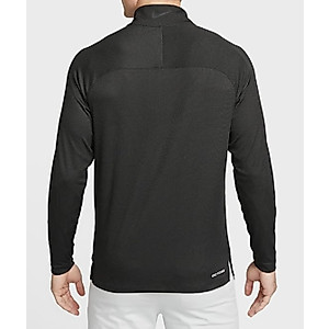 Nike Dri-FIT ADV Vapor Men's Quarter-Zip Golf Top, Black/Dark Smoke Grey (as1, Alpha, x_l, Regular, Regular)