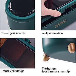 Nordic Style Seasoning Jar Creative Seasoning Box Multi-Grid Household Seasoning Bottle Seasoning Storage Box Sugar MSG Bottle Salt Box