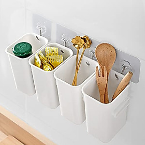 Multifunctional Storage Box Refrigerator Side Door Storage Box Food Sorting Box Cool Kitchen Stuff (White, One Size)