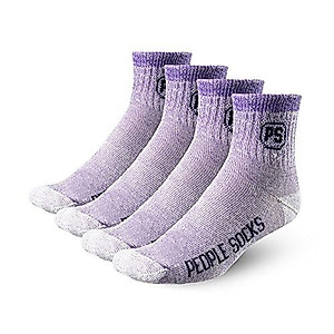 227-QTR-Charcoal Black 4 Pairs Unisex Socks, Small / Medium, Charcoal