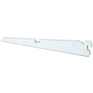 Organized Living freedomRail Bracket for Ventilated Shelves, 12-inch - White