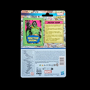 Marvel Legends Series Retro 375 Collection Doctor Doom 3.75-Inch Collectible Action Figures, Toys for Ages 4 and Up