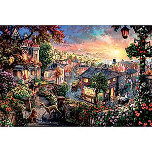 Ingooood- Jigsaw Puzzle 1000 Pieces- Fantasy Series- Morning Light_IG-0865 Entertainment Wooden Puzzles Toys