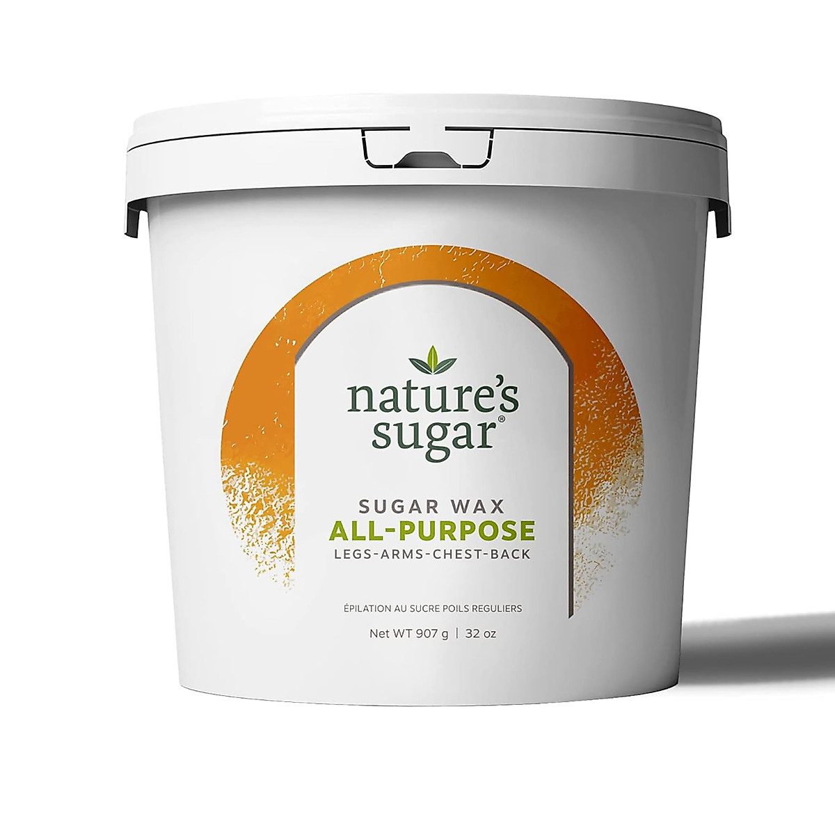 Nature’s Sugar Wax All-Purpose Sugaring Paste for Legs, Back, Arms, Chest - 35oz - Beginner-Friendly Sugar Wax Hair Removal for All Skin Types - Vegan & Cruelty-Free