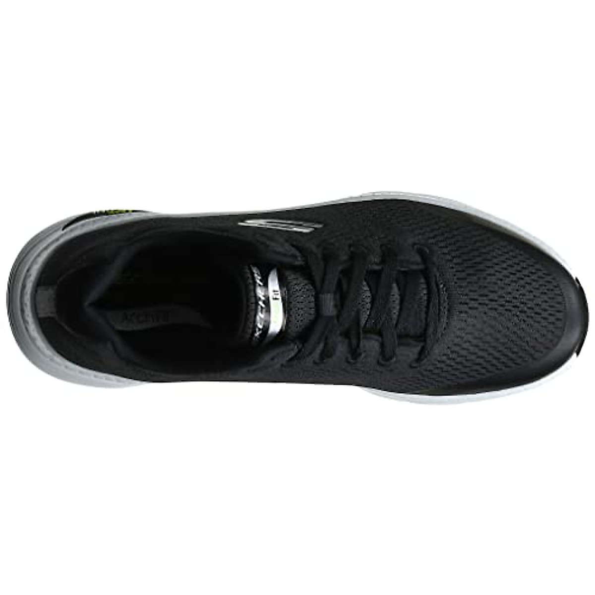 Skechers Men's Arch Fit Blk-red 11 WW US