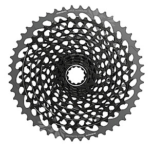 SRAM X01 Eagle AXS XG-1295 Cassette - 12-Speed, 10-50t, Polar Grey, For XD Driver Body