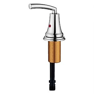 RKF Faucet- Replacement Lever Handles with Valve Faucet Accessory Faucet Parts Faucet Kit Chrome Polished B023