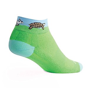 Sock Guy Channel Air No-Show Women's Socks WINNING S-M