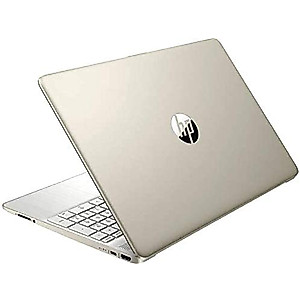 HP 2021 Pavilion 15 15.6" HD Laptop Computer, AMD Athlon Silver 3050U (Beats i3-7100U), 4GB DDR4, 128GB SSD, Webcam, USB-C, HDMI, 1 Year of Microsoft 365, Windows 10 S, Gold, TiTac Accessory