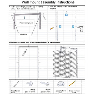 Metal Steel Art Drying Rack for Painting Panels, Paper & Prints, Artwork Storage Display Rack with Wire Shelve for Classrooms, Art Studio and Home Use, White+Black (Size : A- Wall Mounted)