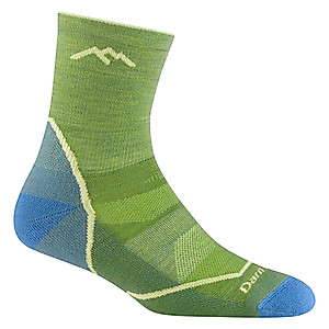 Darn Tough Vermont Light Hiker Jr. Micro Crew Lightweight with Cushion WILLOW