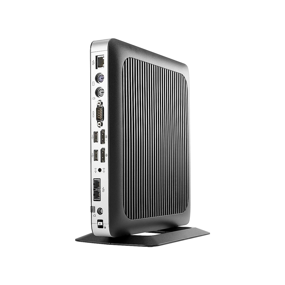 2ZV00AT t630 - Thin client - tower - 1 x GX-420GI 2 GHz - RAM 8 GB - flash 32 GB - Radeon R7E - GigE - Win 10 IOT Enterprise (Renewed)
