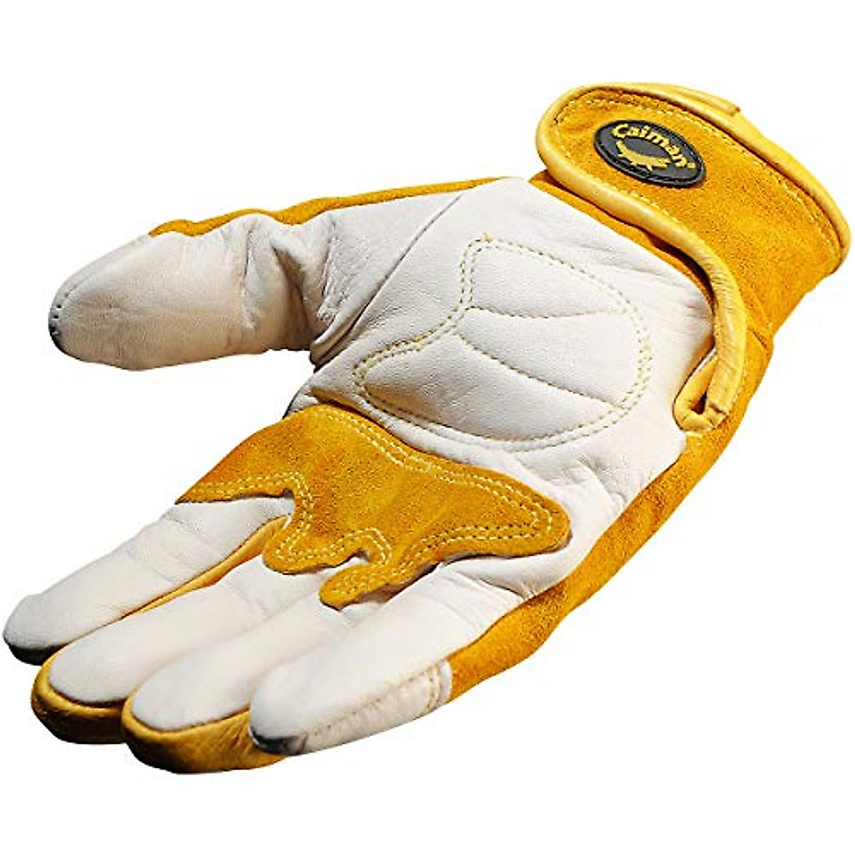 Kevlar-Seamed Multi-Task Welding Gloves 1828 (Medium/Yellow)