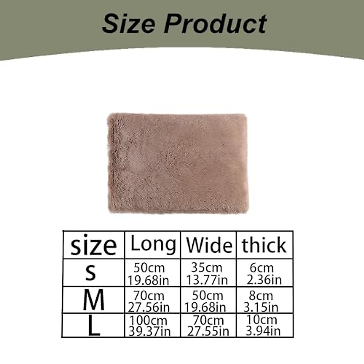 Dog Bed for Crate Dog Beds for Large Dogs Friday Black Deals Today Dog Mat for Crate with Anti-Slip Bottom Anti-Anxiety Warming Comfy Dog Bed Calming Dog Beds(40 in)