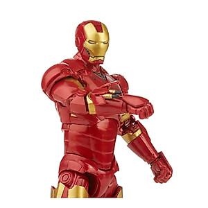 Marvel Hasbro Legends Series 6-inch Scale Action Figure Toy Iron Man Mark 3 Infinity Saga Character, Premium Design and 5 Accessories