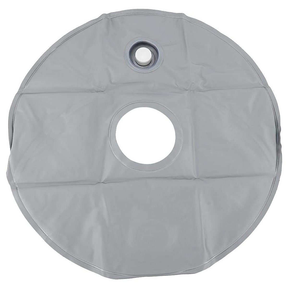 Flag Base, Round Umbrella Base Weights Portable Foldable Umbrella Weight Bag for Beach Outdoor Cantilever Feather Flag Base Weight Bag-Filled with Water