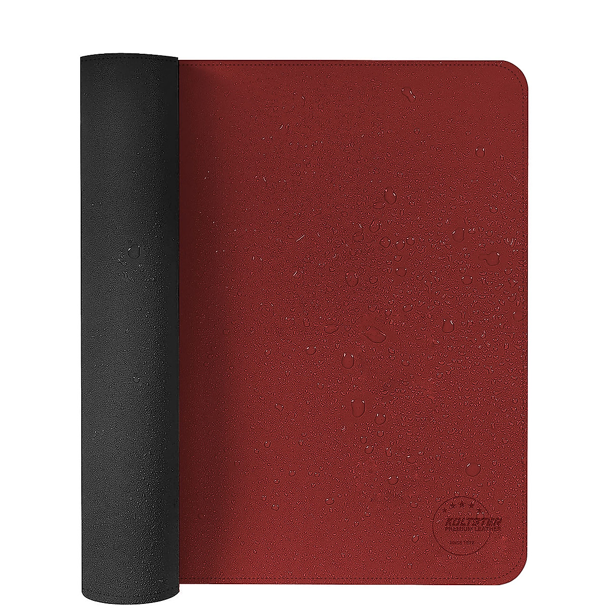 Koltster Gun Cleaning Mat, Waterproof/Durable Gun Cleaning Pad for Gun Maintenance 32"x16" Protective Mat (Red/Black)