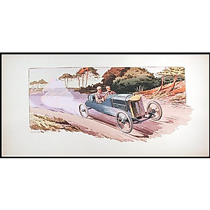 [Racing Car No. 11. Grand Prix de France 1913 / Le Mans Pablot sur Delage.]