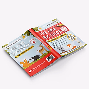 The One Big Book - Grade 4: For English, Math and Science