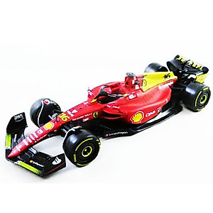 F1-75#16 Charles Leclerc Giallo Modena 2nd Place Formula One F1 Italian GP (2022) "Formula Racing Series 1/43 Diecast Model Car by Bburago 36832CLMZ