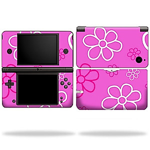 MightySkins Skin Compatible with Nintendo DSi XL wrap Sticker Skins Flower Power