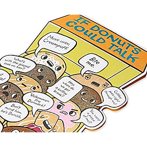 American Greetings Funny Birthday Card (Donuts)