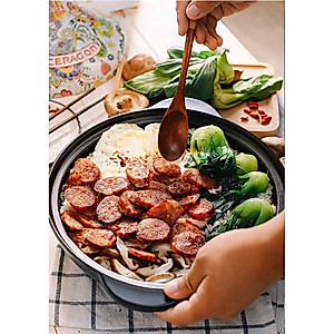 Picnic Bag Ceramic tagine, Multifunction Casserole, Hand Painted Clay Cooker, 2L 2020