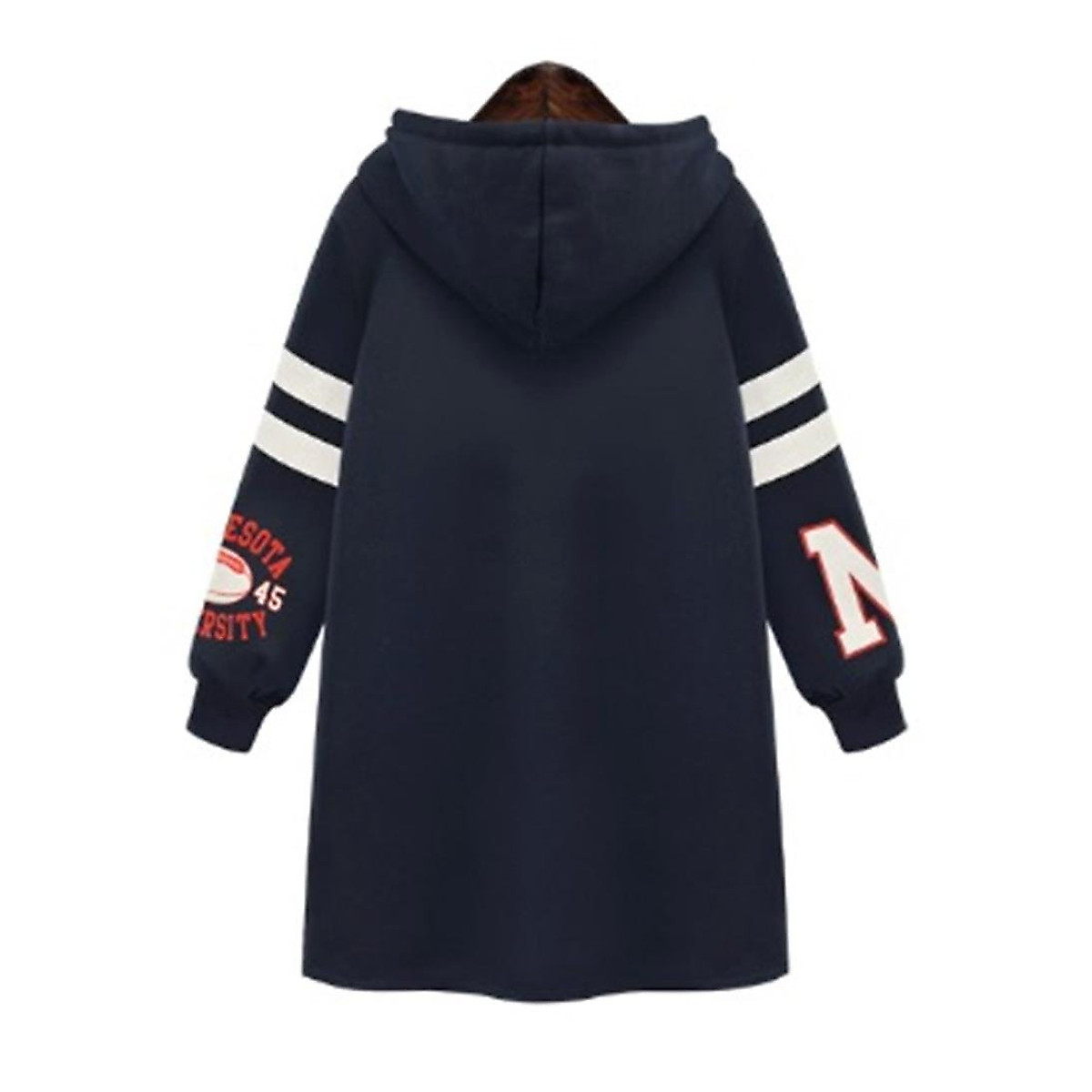 IEason Women Blouse 2017 Winter Womens Hooded Hoodies Sweatshirt Casual Coat Tops Pullover Plus Size (XL, Dark Blue)