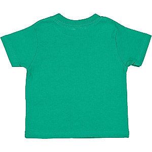 inktastic Saint Patrick's Day Sassy Lil' Lassie with Shamrocks Toddler T-Shirt 3T Kelly Green 38157