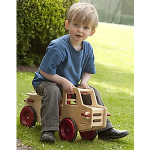 HABA Moover Dump Truck, Natural Wood