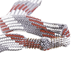 Allen BORE-NADO Bore Cleaner, Barrel Cleaning Rope, Gun Snake - for Handguns, Rifles, or Shotguns, Gray/White/Red, 40 Caliber (70583)