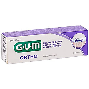 Butler G-U-M Ortho Gel Toothpaste for Orthodontics 75 Ml