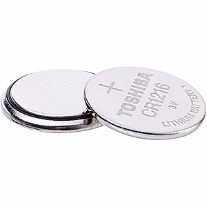 Toshiba CR1216 3V Lithium Coin Cell Battery Pack of 5