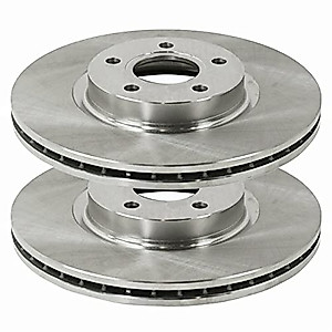 ORTUS UNI Front Brake Rotors Pair 2 Fits 2.0L R64183PR