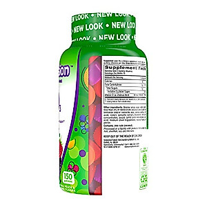 Vitafusion Vitamin D3 Gummy Vitamins, 50Mcg Per Serving, Immune System Support, Delicious Peach and Berry Flavors, 150 Ct (75 Day Supply), from America’s Number One Gummy Vitamin Brand