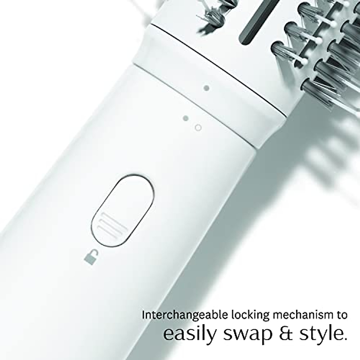 T3 AireBrush Duo Interchangeable Hot Air Blow Dry Brush with Two Attachments – Includes 15 Heat and Speed Combinations, T3 IonFlow Technology, Volume Booster Switch, Lock-in Cool Shot