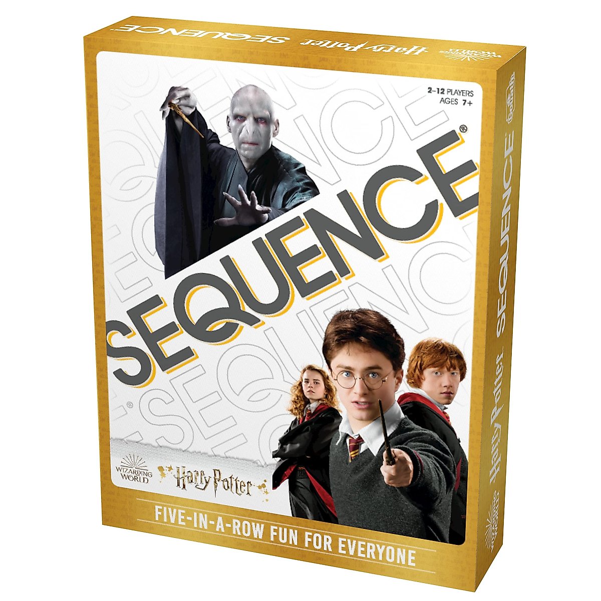 Harry Potter Sequence Board Game - Five-in-A-Row Fun for Everyone - Featuring Witches and Wizards from Harry Potter by Goliath
