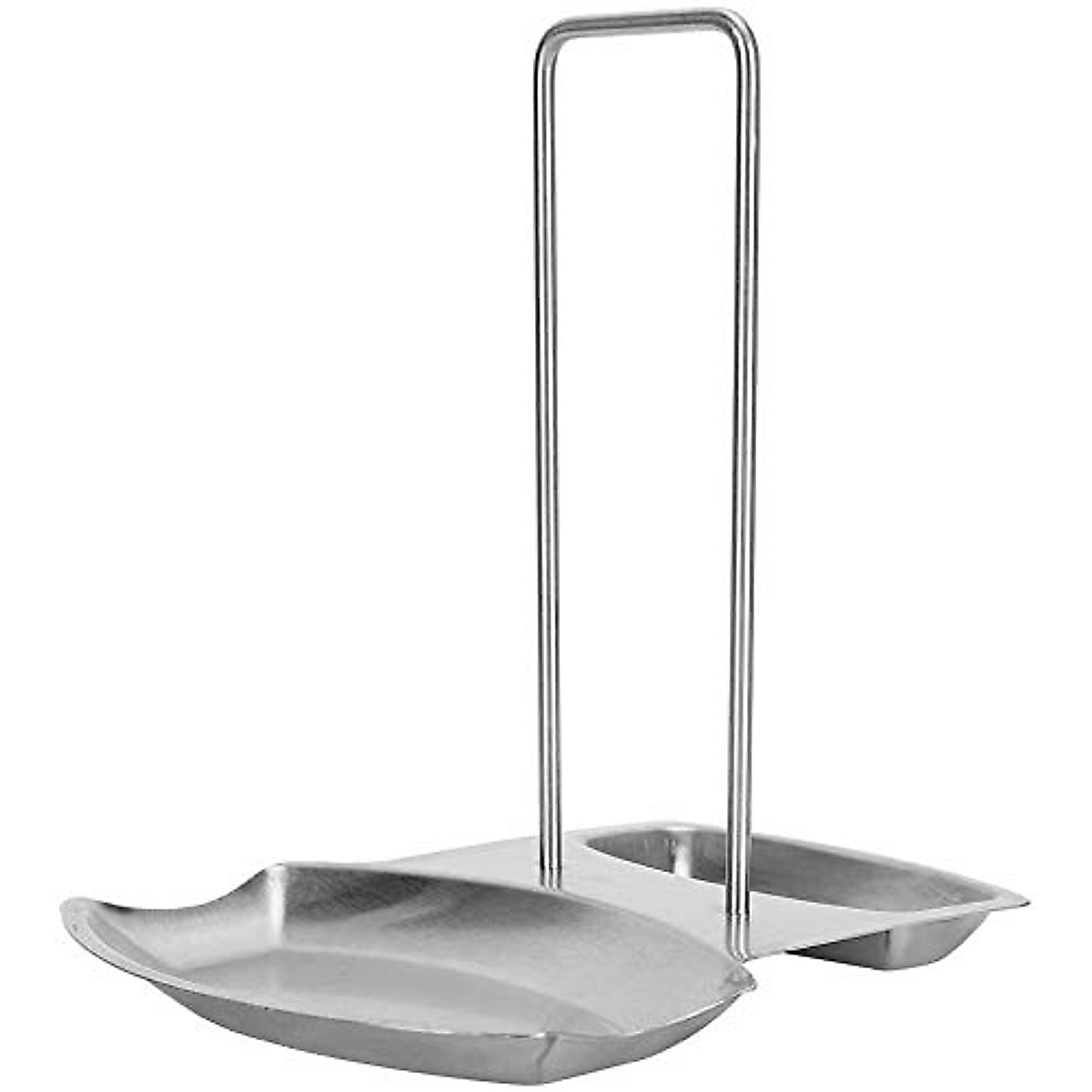 DRNKS Spoon Frame Stand Lid Organizer Lid Storage Rack 304 Stainless Steel Thick Pot Lid Stand for Home Kitchen Applicable to kitchen stove