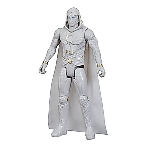 Marvel Studios’ Titan Hero Series Moon Knight Toy, 12-Inch-Scale Action Figure, Toys for Kids Ages 4 and Up