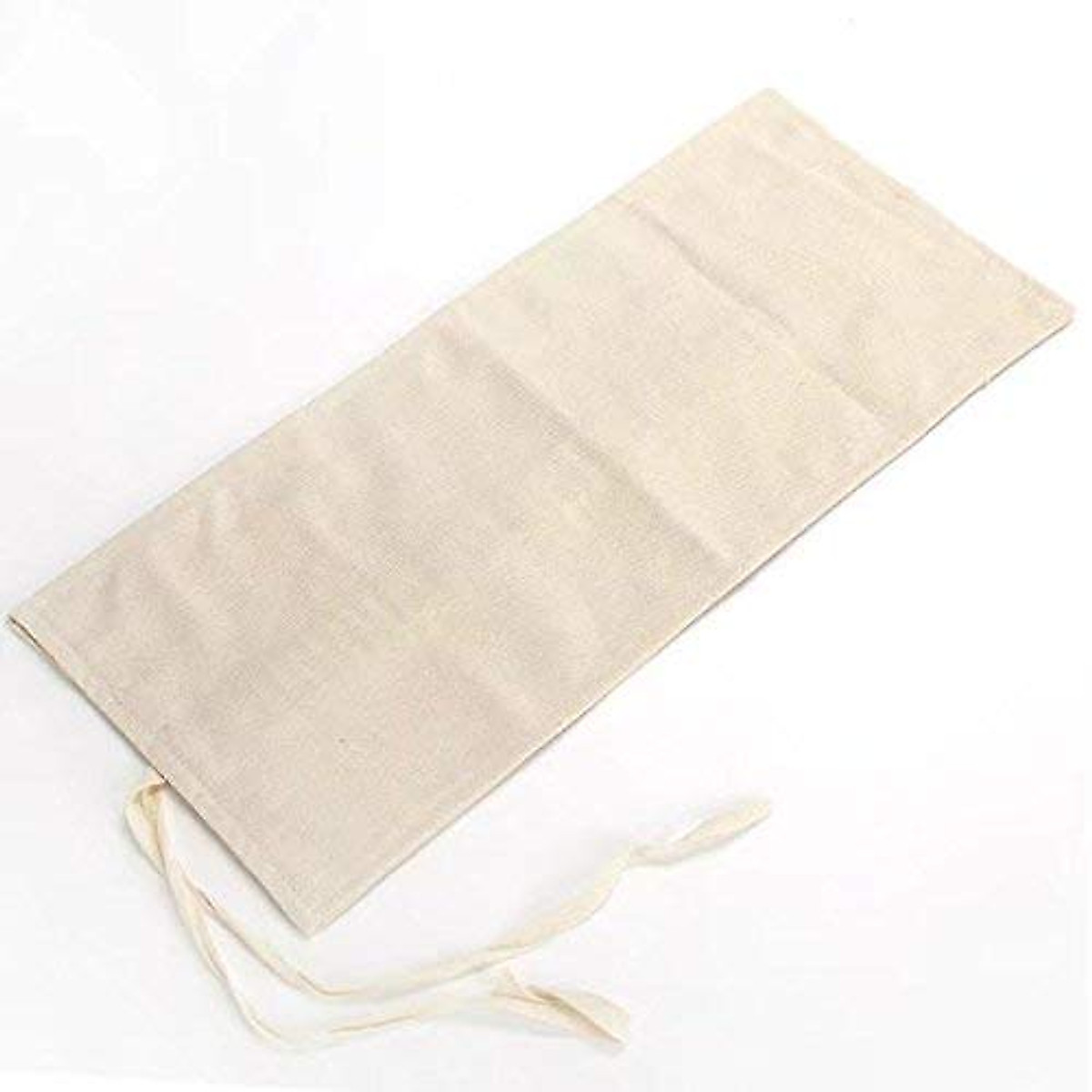 Creative Canvas Roll Up Pencil Case Large Capacity Pen Pencil Pouch Holder Color Pencils Wrap Stationery Case Pencil Organizer for Student Artist Traveler Gifts 36/48/72 Slots (48Slots, White)