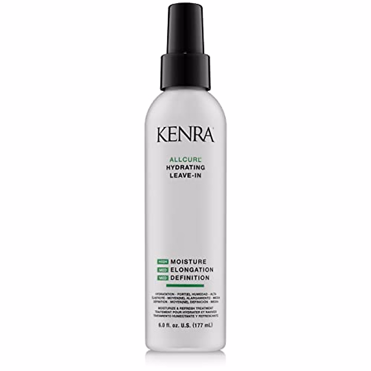 Kenra AllCurl Hydrating Leave-In |Leave-In Conditioner | Hydrates, Detangles, & Preps Curls | 72 Hour Moisture Retention | Wavy, Curly, Coily Hair | 6 oz