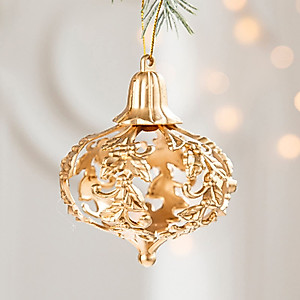 Christmas Balls Ornaments Sets Christmas Tree Decorations Gold Hollowed Out Five Pointed Star Creative Shaped Xmas Hanging Ornament for Christmas Tree Outdoor Indoor Gifts Clearancce