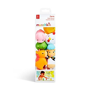 Munchkin® Baby Bath Toy Squirts, Farm™ Animals, 8 Pack