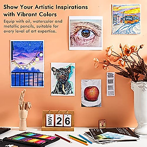 Drawing Kit, Shuttle Art 103 Pack Drawing Pencils Set, Sketching and Drawing Art Set with Colored Pencils, Sketch and Graphite Pencils in Portable Case, Drawing Supplies for Kids, Adults and Artists