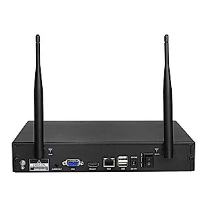 Thermal True Detection XMARTO Prime 10CH 2K HD Wireless Security Camera System 24/7 w. Human/pet/Vehicle Detect,Color Night Vision,2-Way Audio and 2TB HDD (Smart Lights & Siren,WPS2K84-2TB Plug-in)