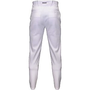 Marucci Sports - Adult Elite Tapered Pant White, White, Adult Large, Elite Pants, Men's Apparel (MAPTTST-W-AL)