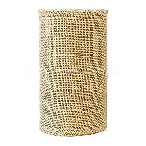 CleverDelights 6" Premium Burlap Roll - 10 Yards - No-Fray Finished Edges - Natural Jute Burlap Fabric
