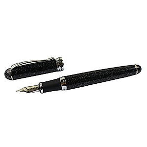 Gullor Advanced Jinhao Medium Fountain Pen X750 Black Night Sky Pattern